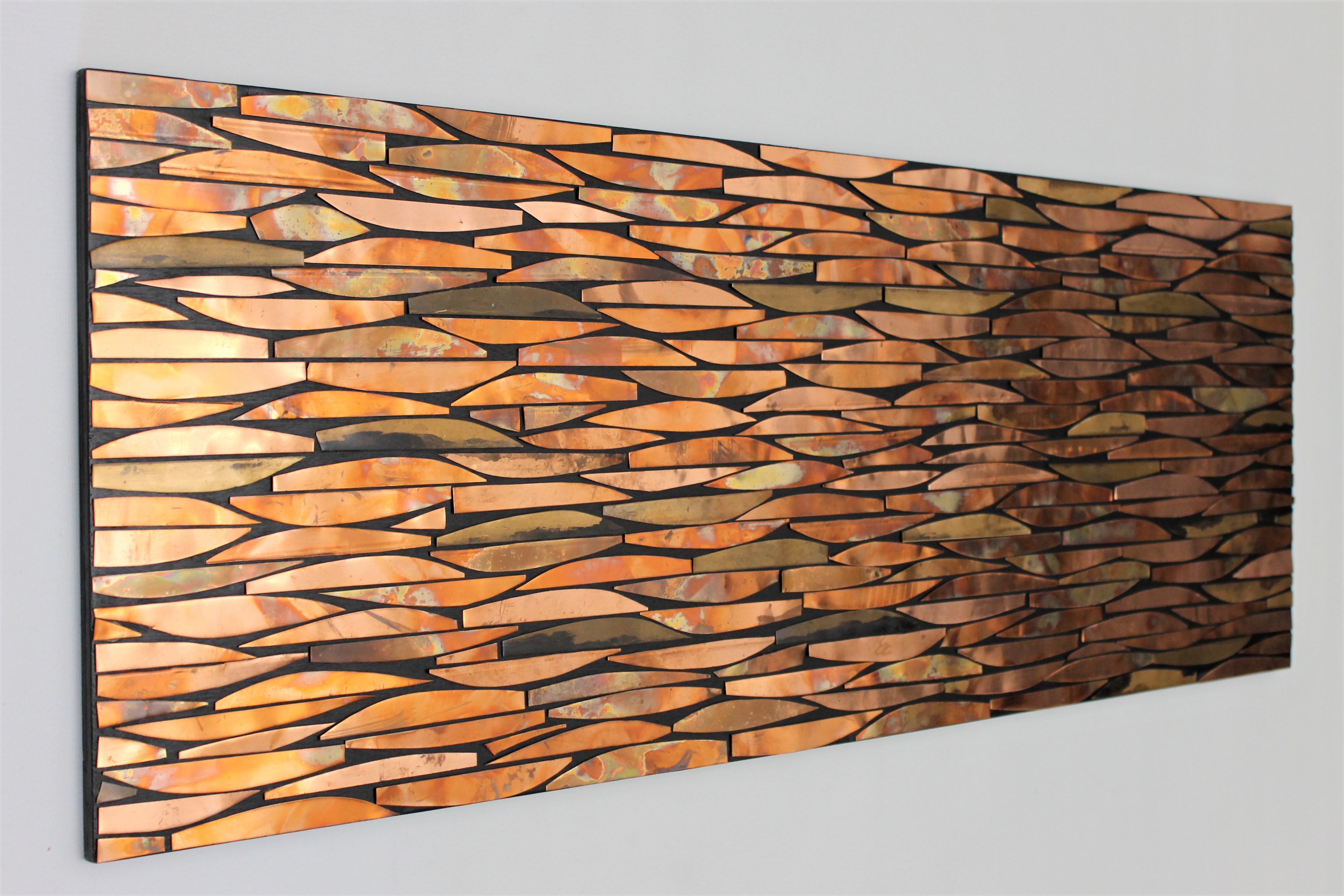 Abstract Copper Wall Art 11 | Home of Copper Art