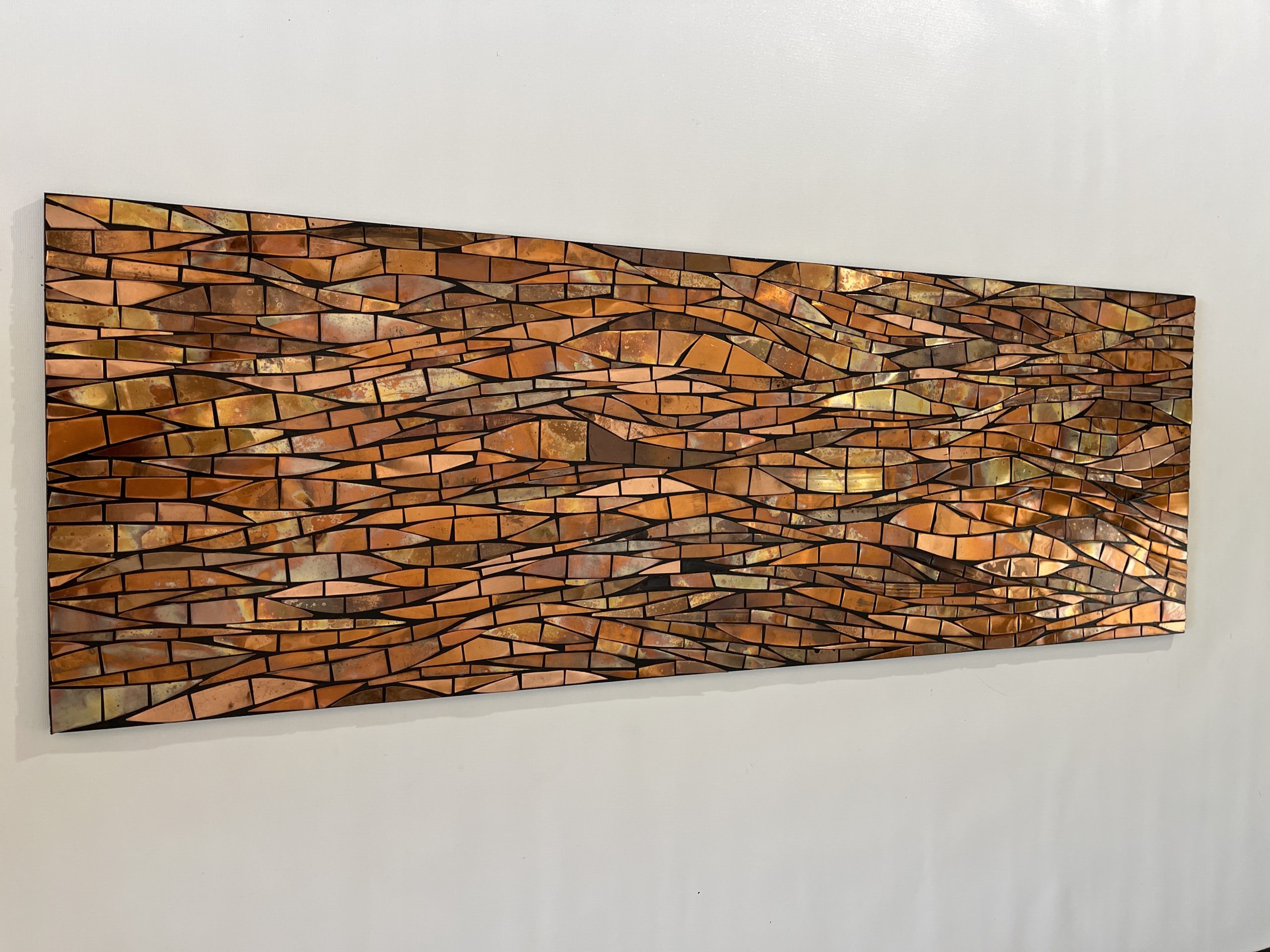 Abstract Copper Wall Art 105 | Home of Copper Art